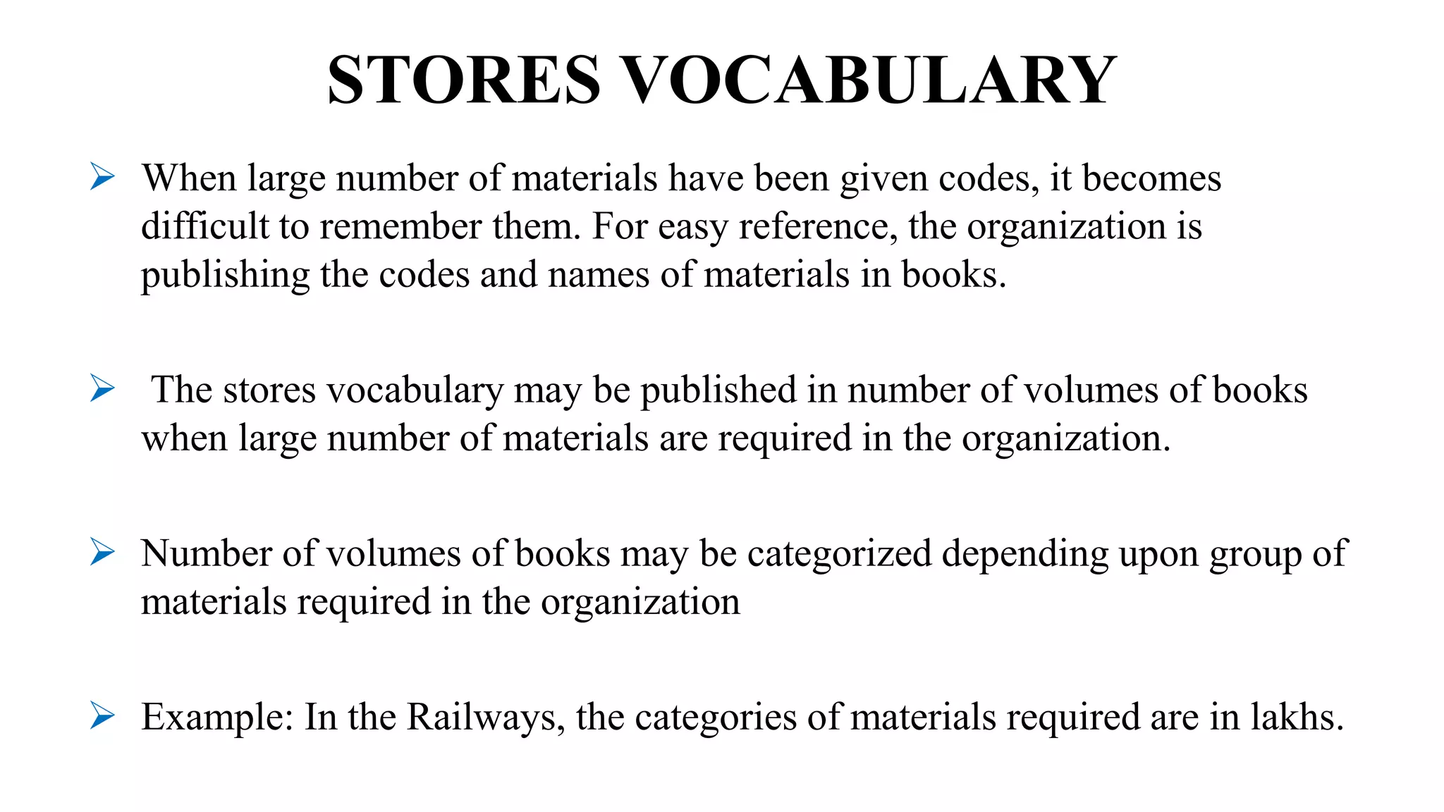 Codification in Materials Management | PPTX