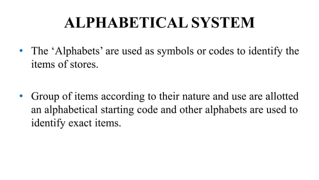 Codification in Materials Management | PPTX