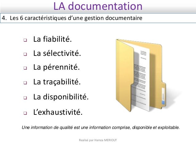 Codification et documentation