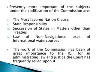 Codification of International Law | PPTX