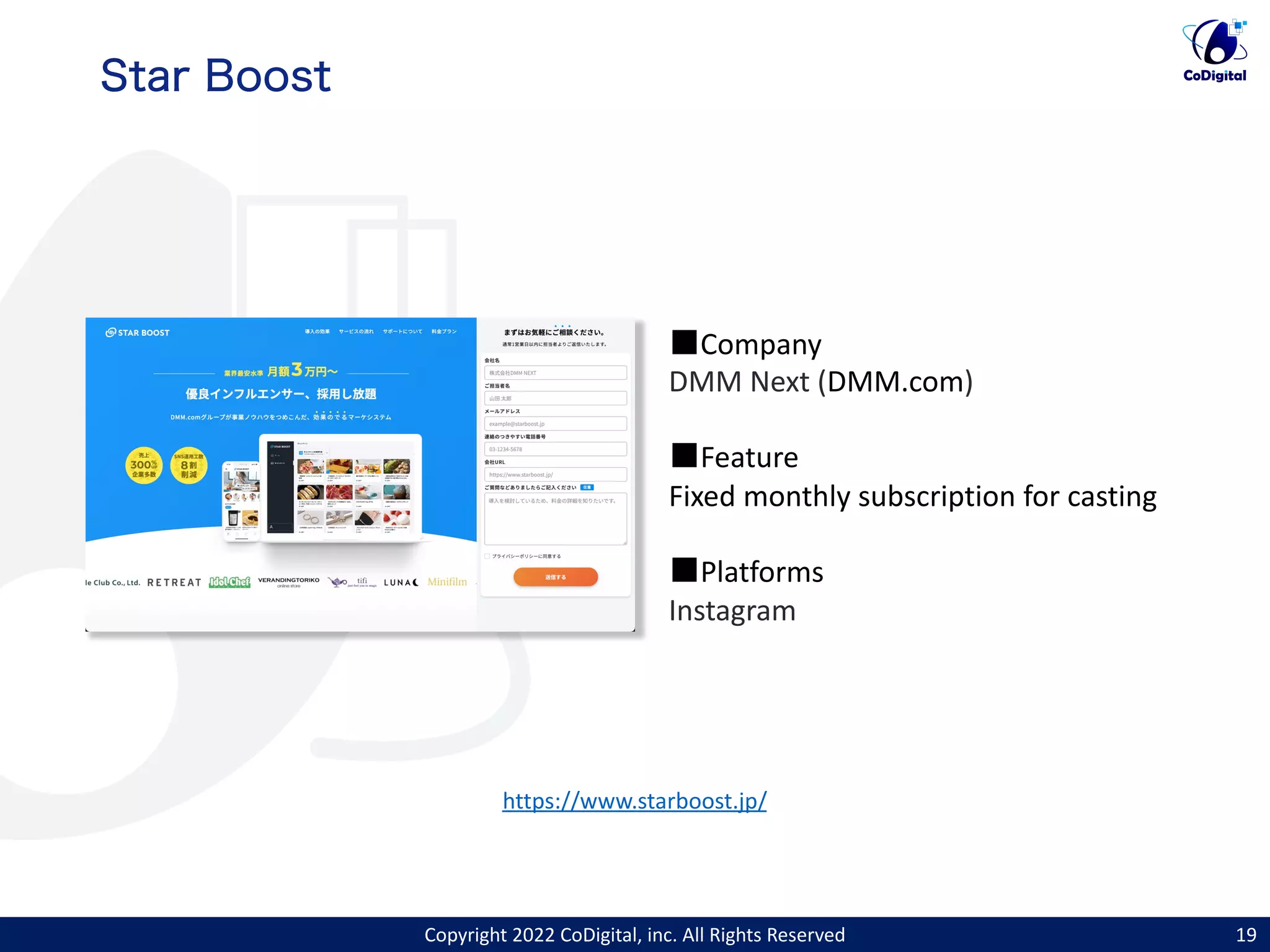 Influencer(KOL) Search Tool in Japan by CoDigital | PDF