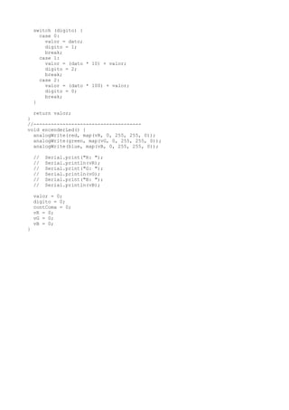 Código Arduino | PDF