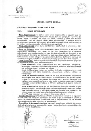 Código de edificación de la Ciudad de Mendoza | PDF