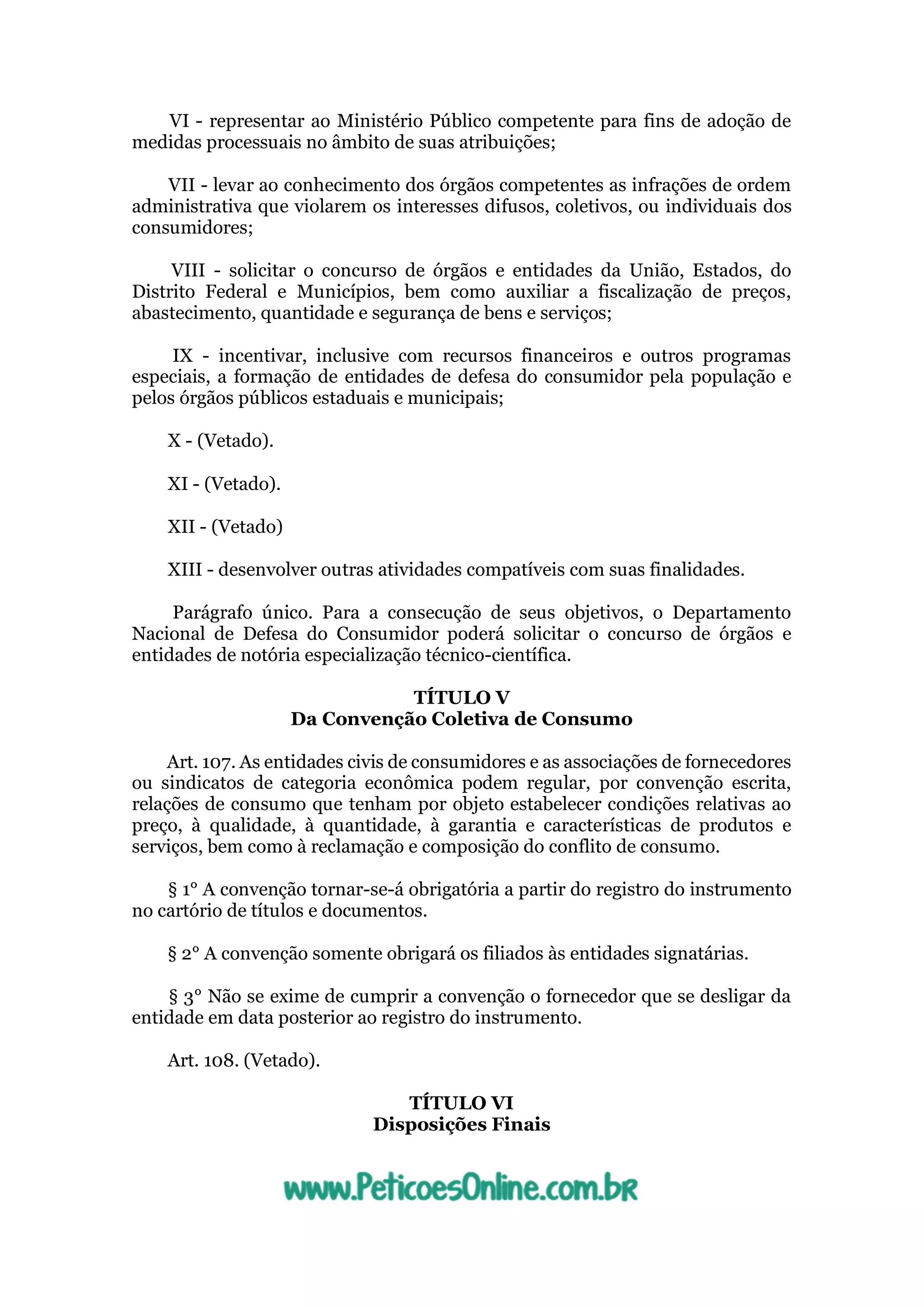 Codigo de-defesa-do-consumidor-atualizado-em-pdf-lei-8078-90 | PDF