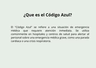 Código azul Enfermería PDF escuela de enfermería | PDF