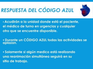 CÓDIGO AZUL | PPT