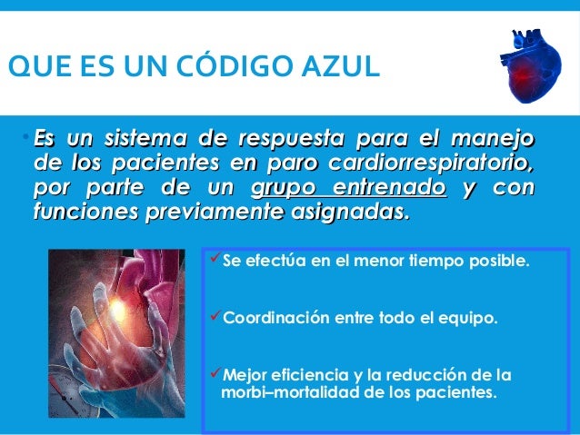 CÓDIGO AZUL