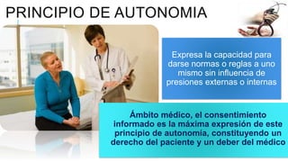 Codigo de etica y deontologia medica | PPTX