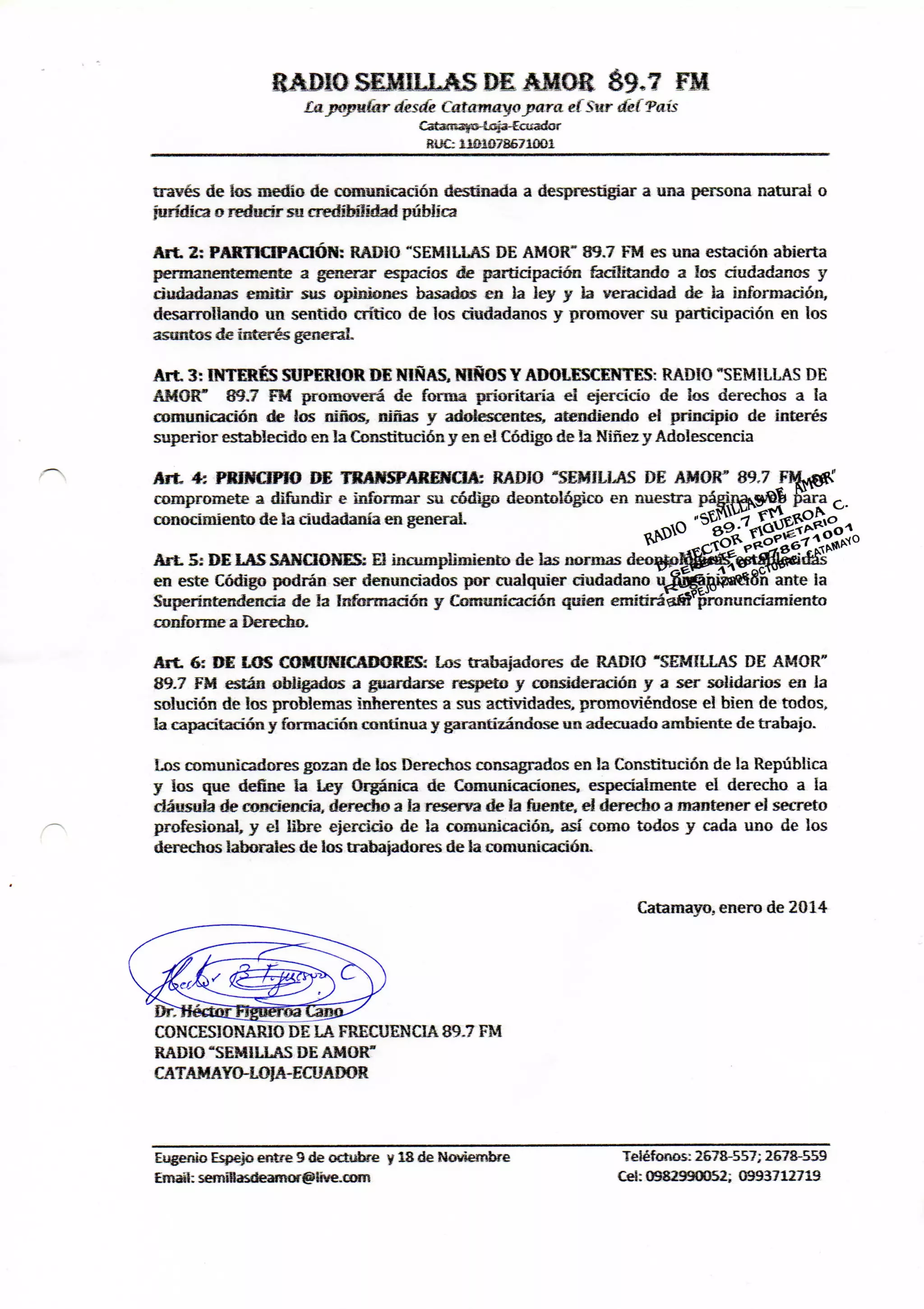 Codigo deontologico rsa | PDF