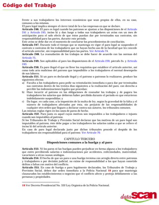 Codigo de trabajo | PDF