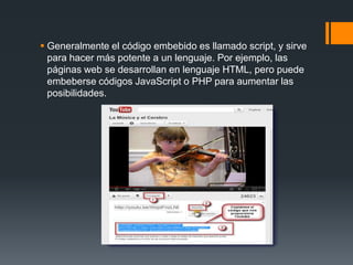 Codigo embebido | PPTX
