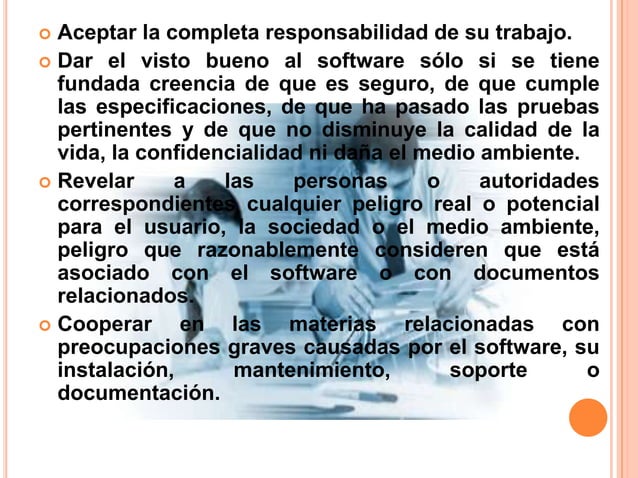 Codigo etico de un ingeniero en sistemas computacionales | PPT