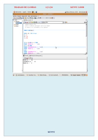 Codigo Fuente De Ejercicios De Gambas | DOC | Programming Languages | Computing