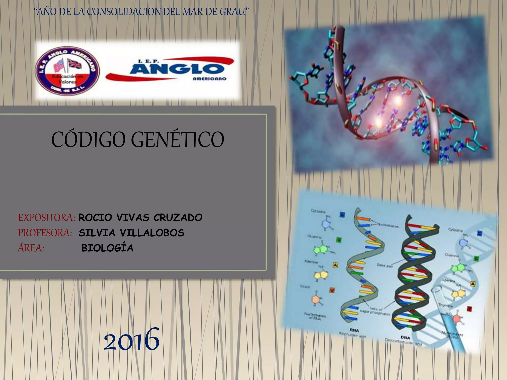 Codigo genetico | PPTX