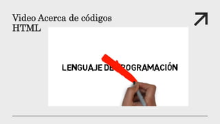 CODIGO HTML.pptx DANIELA RUIZ Que es, características, funciones, etc ...