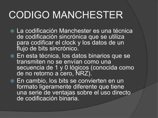 Codigo manchester | PPT