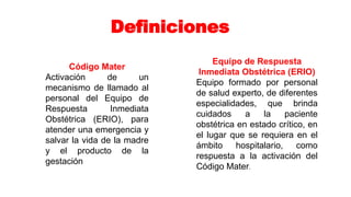 Codigo Mater, triage obstetrico y ERIO.pptx