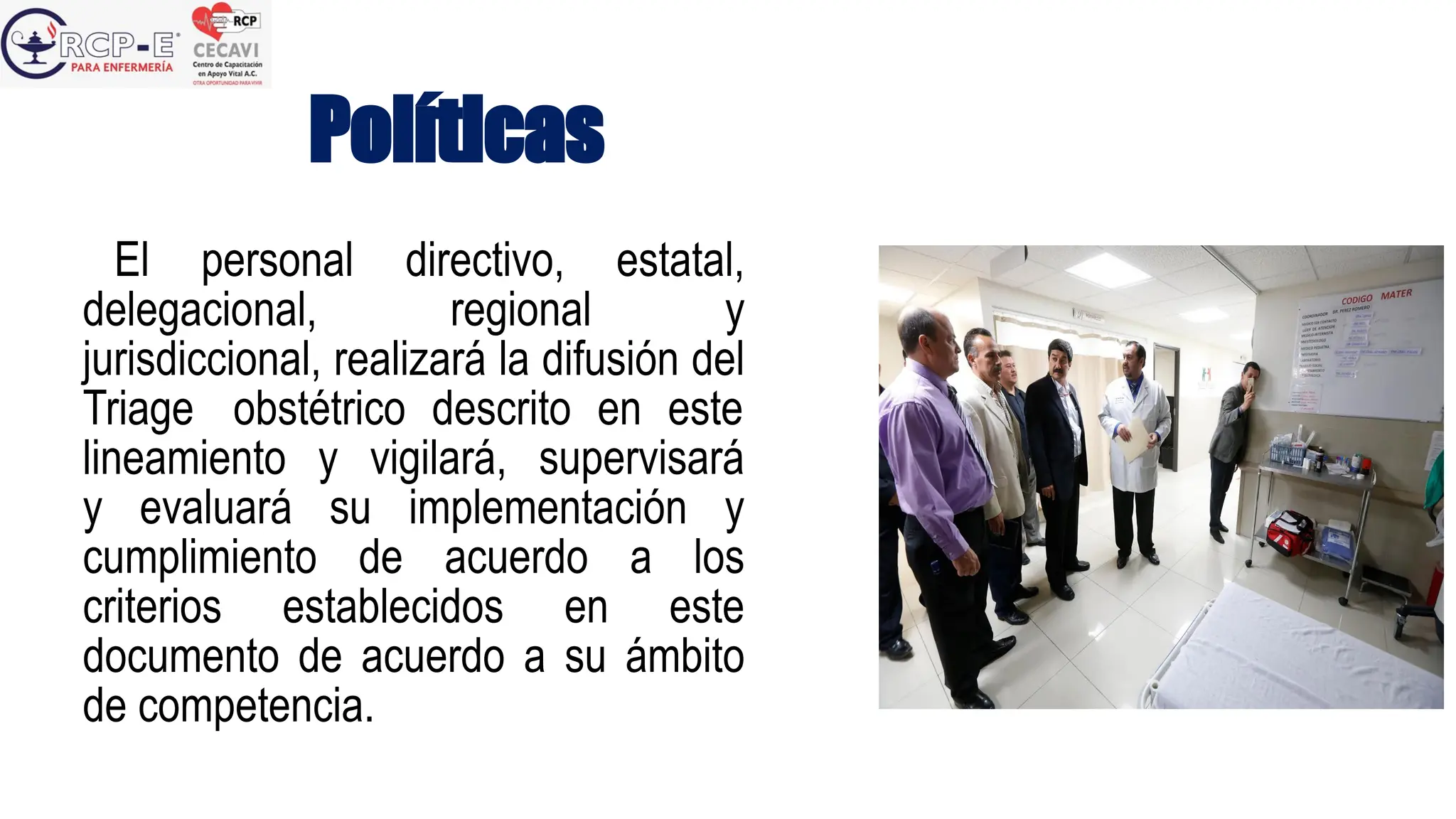 TRIAGE OBSTETRÍCO Y CODIGO MATER ENFERMERÍA | PDF