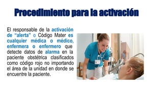 TRIAGE OBSTETRÍCO Y CODIGO MATER ENFERMERÍA | PDF