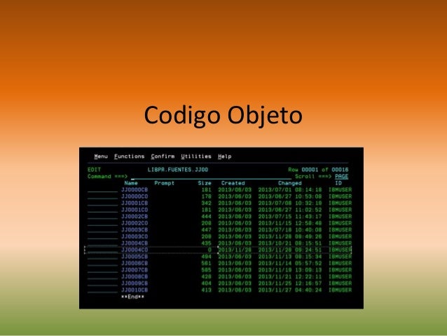 Código objeto