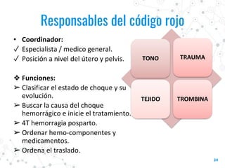 Codigo rojo | PPTX