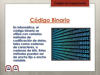 Codigos De Programacion | PPTX