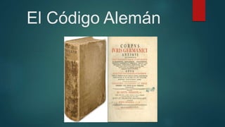 Códigos del derecho antiguo | PPTX