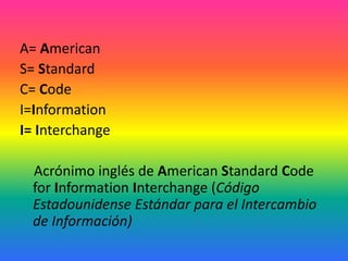 Codigos Ascii | PPTX