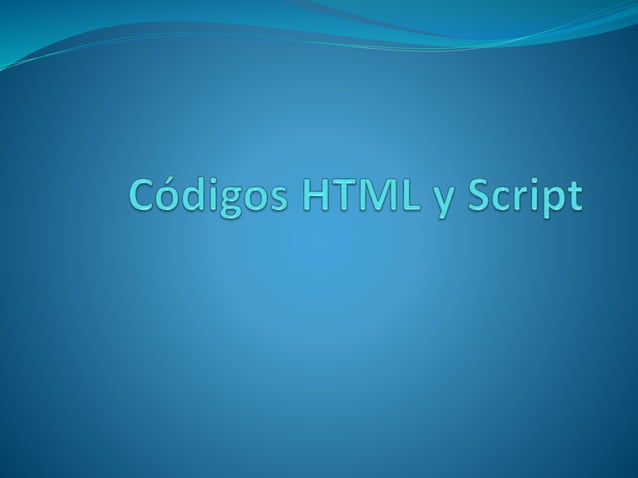 Codigos html | PPT