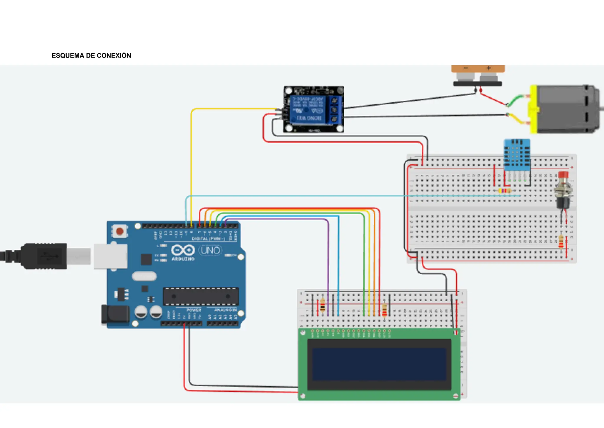 Codigo Sistema de Riego en Arduino Uno 2024 | PDF