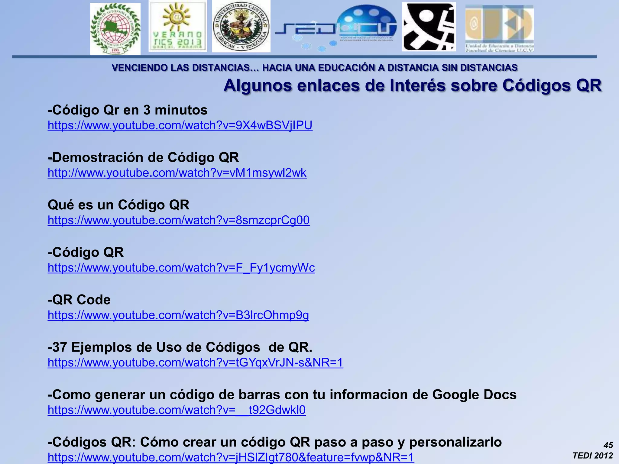 Códigos QR y sus Aplicaciones Educativas | PPTX
