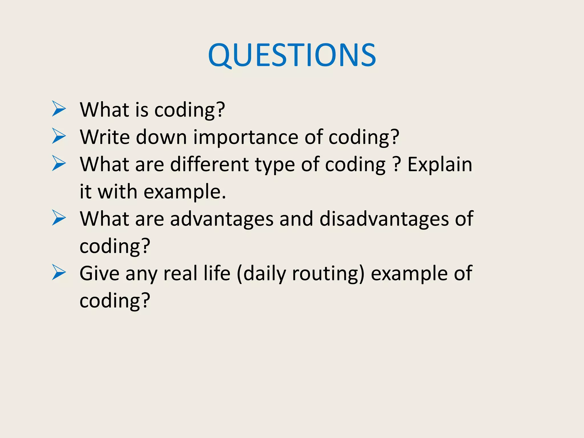 Coding in material management | PPTX