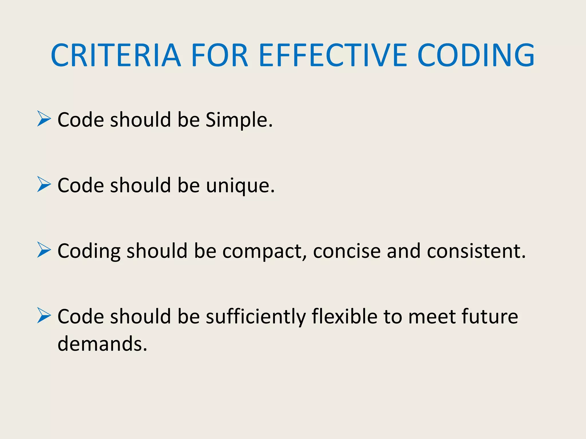 Coding in material management | PPTX