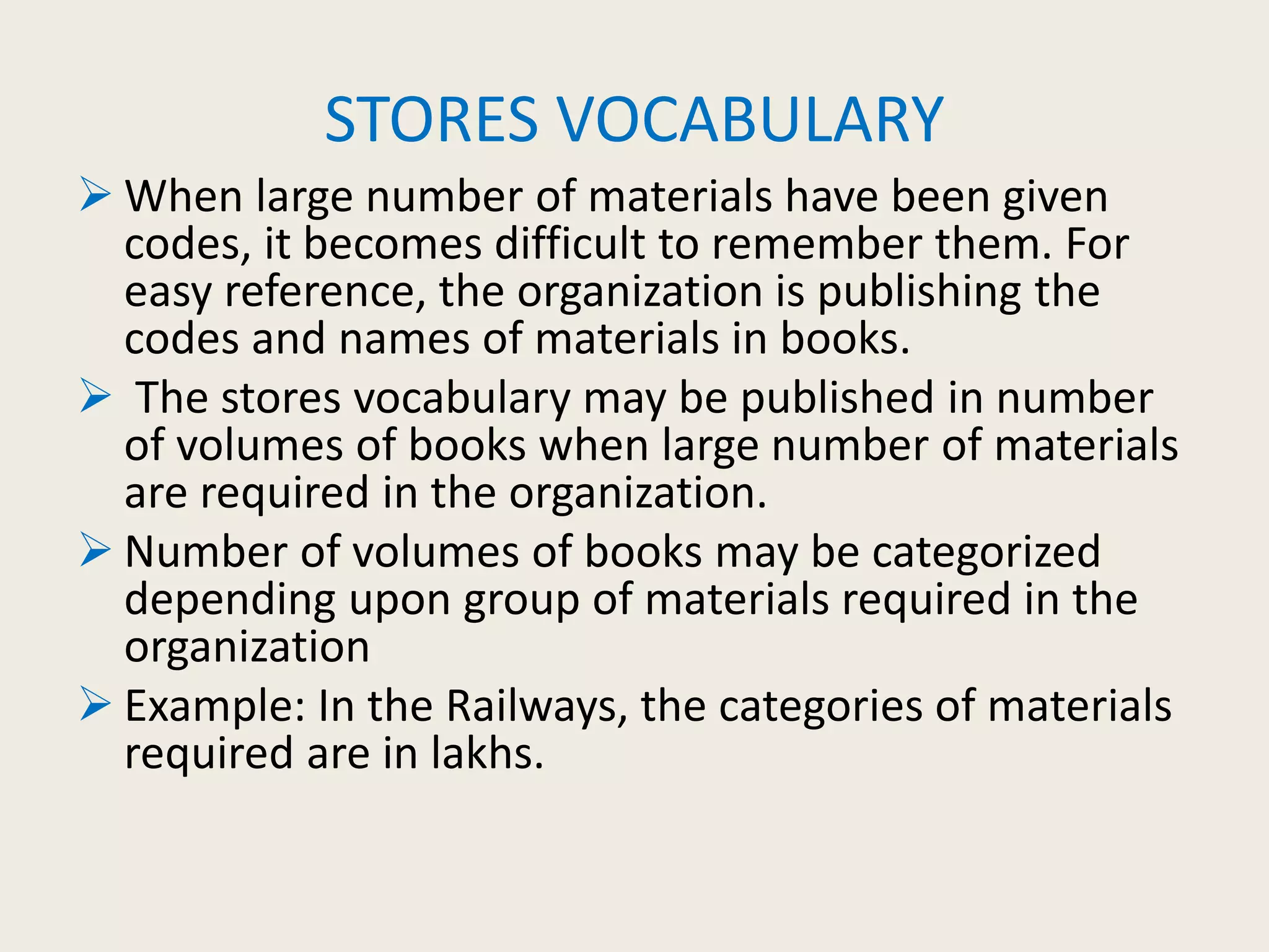 Coding in material management | PPTX