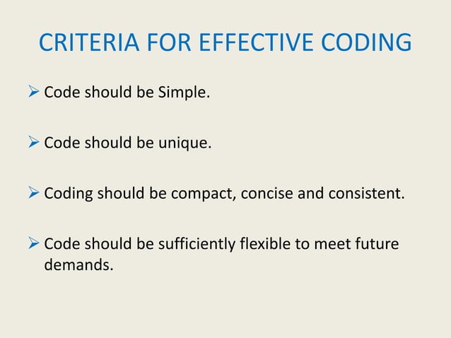 Coding in material management | PPTX