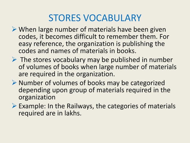 Coding in material management | PPTX