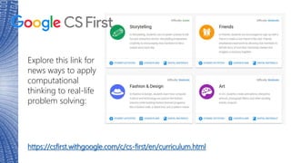 Teaching computer coding and its impact on Humanities | PPTX