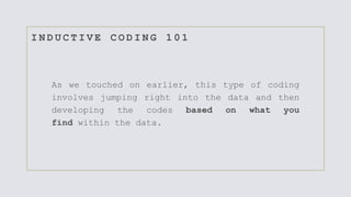 Coding as a necessary part of the qualitative research method.pptx