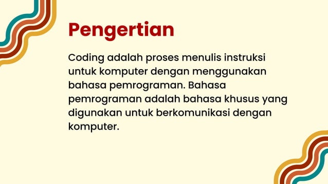 Mengajar coding dengan kreatif dan menyenangkan | PDF