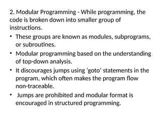 Software engineering topics,coding phase in sdlc | PPT