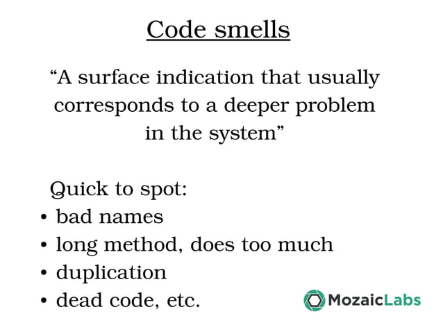 Coding Dojo - Refactoring Tennis Kata | ODP