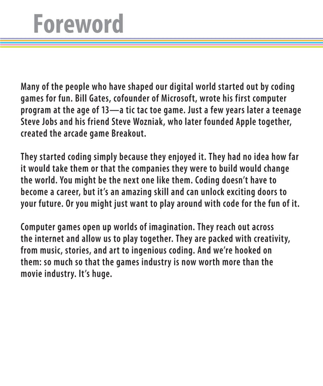 coding games with scratch for using in school | PDF