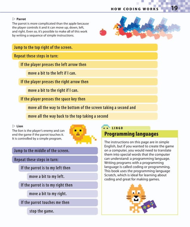 coding games with scratch for using in school | PDF