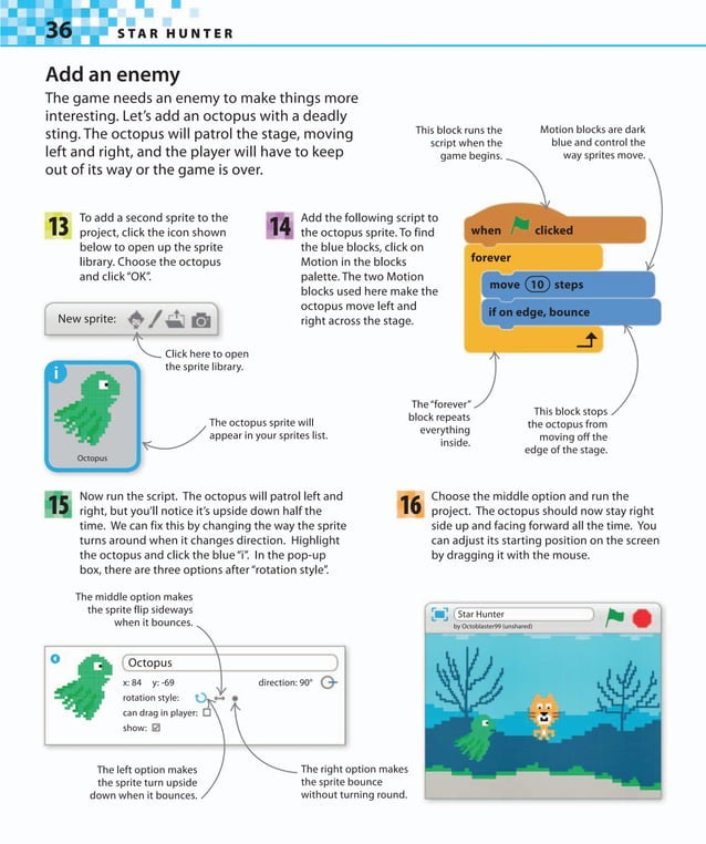 coding games with scratch for using in school | PDF