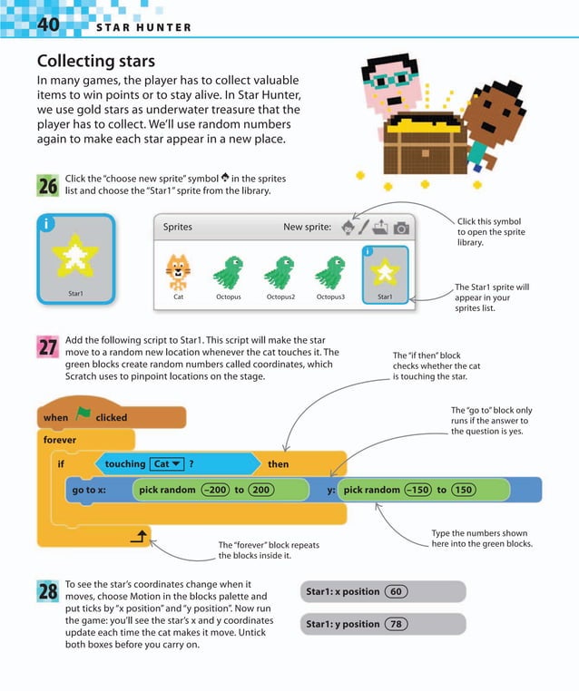 coding games with scratch for using in school | PDF