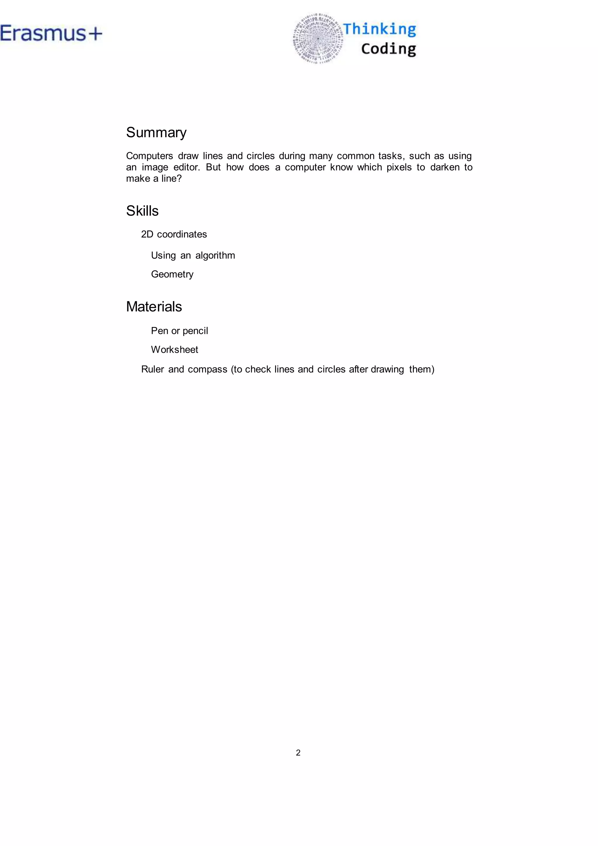 Coding io1-materials for students-group3 | PDF