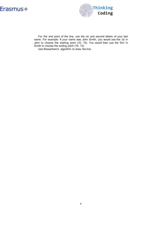 Coding io1-materials for students-group3 | DOCX | 3-D Graphics | Computer Software and Applications