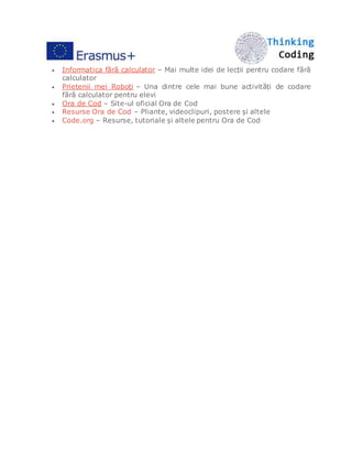 Coding io1-materials for students-group5 ro | DOCX