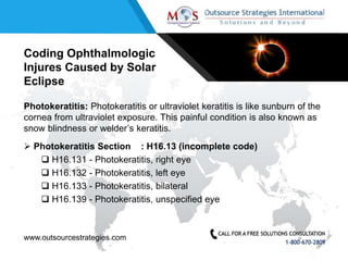 Coding Solar Eclipse Injuries with ICD-10 Medical Codes | PPT