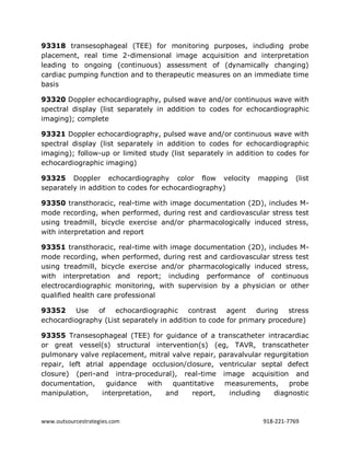 Coding Accurately for Echocardiography Services | PDF